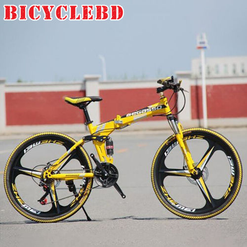Begasso Folding Cycle- Yellow 26 Inch Bicycle price in Bangladesh 2025 ...